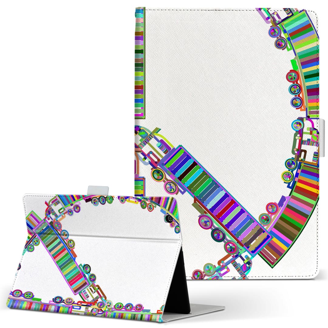 商品特徴・高品質な人工革に継ぎ目のないシームレスな全面デザイン。・業務用の特殊印刷機を使用した高精細プリント。さらにUV加工を施しダメージに強い仕上がり。・動画などの視聴に便利なスタンド機能。・内側に便利なカードスロット＆ロングポケット。・...