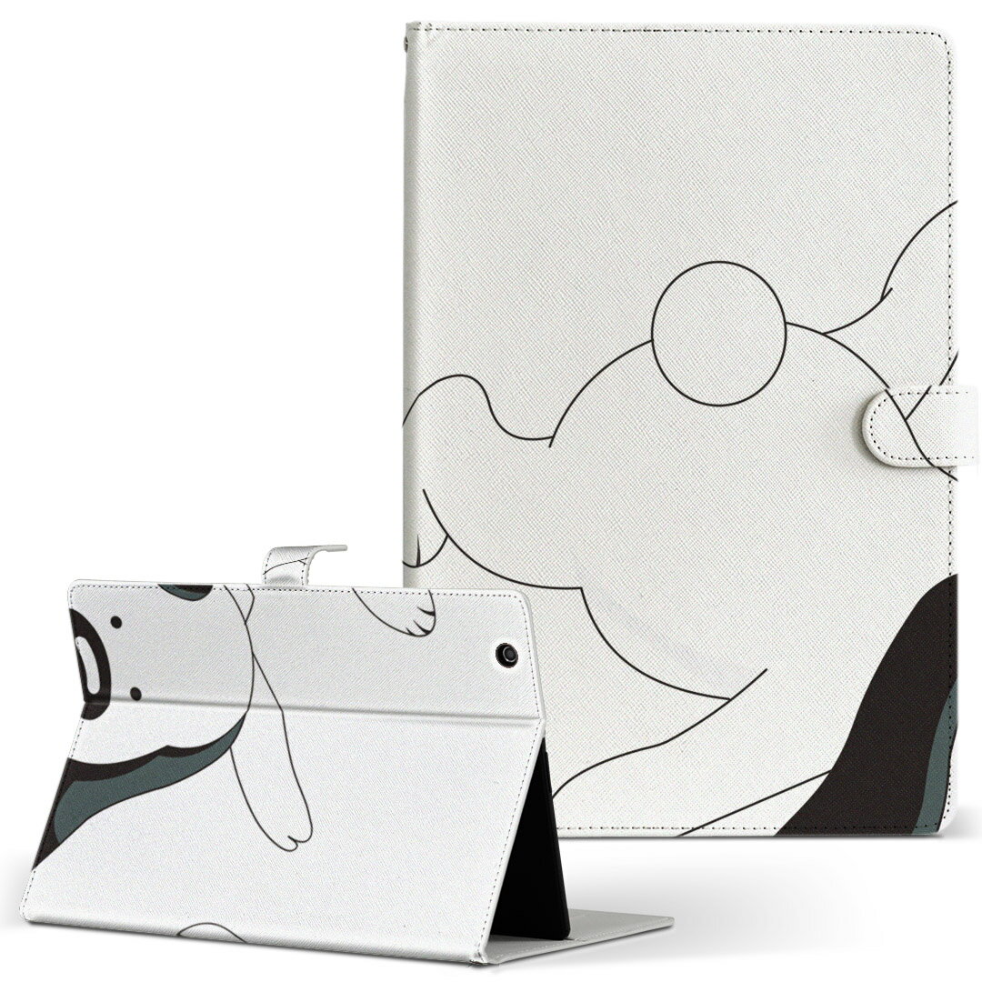 商品特徴・高品質な人工革に継ぎ目のないシームレスな全面デザイン。・業務用の特殊印刷機を使用した高精細プリント。さらにUV加工を施しダメージに強い仕上がり。・動画などの視聴に便利なスタンド機能。・内側に便利なカードスロット＆ロングポケット。・...