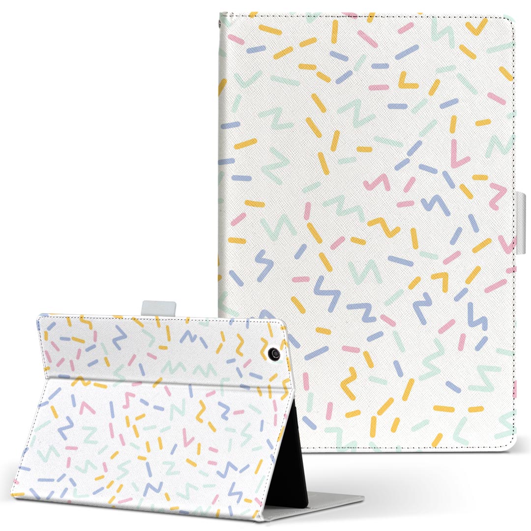 商品特徴・高品質な人工革に継ぎ目のないシームレスな全面デザイン。・業務用の特殊印刷機を使用した高精細プリント。さらにUV加工を施しダメージに強い仕上がり。・動画などの視聴に便利なスタンド機能。・内側に便利なカードスロット＆ロングポケット。・...