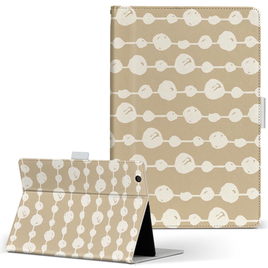 商品特徴・高品質な人工革に継ぎ目のないシームレスな全面デザイン。・業務用の特殊印刷機を使用した高精細プリント。さらにUV加工を施しダメージに強い仕上がり。・動画などの視聴に便利なスタンド機能。・内側に便利なカードスロット＆ロングポケット。・...