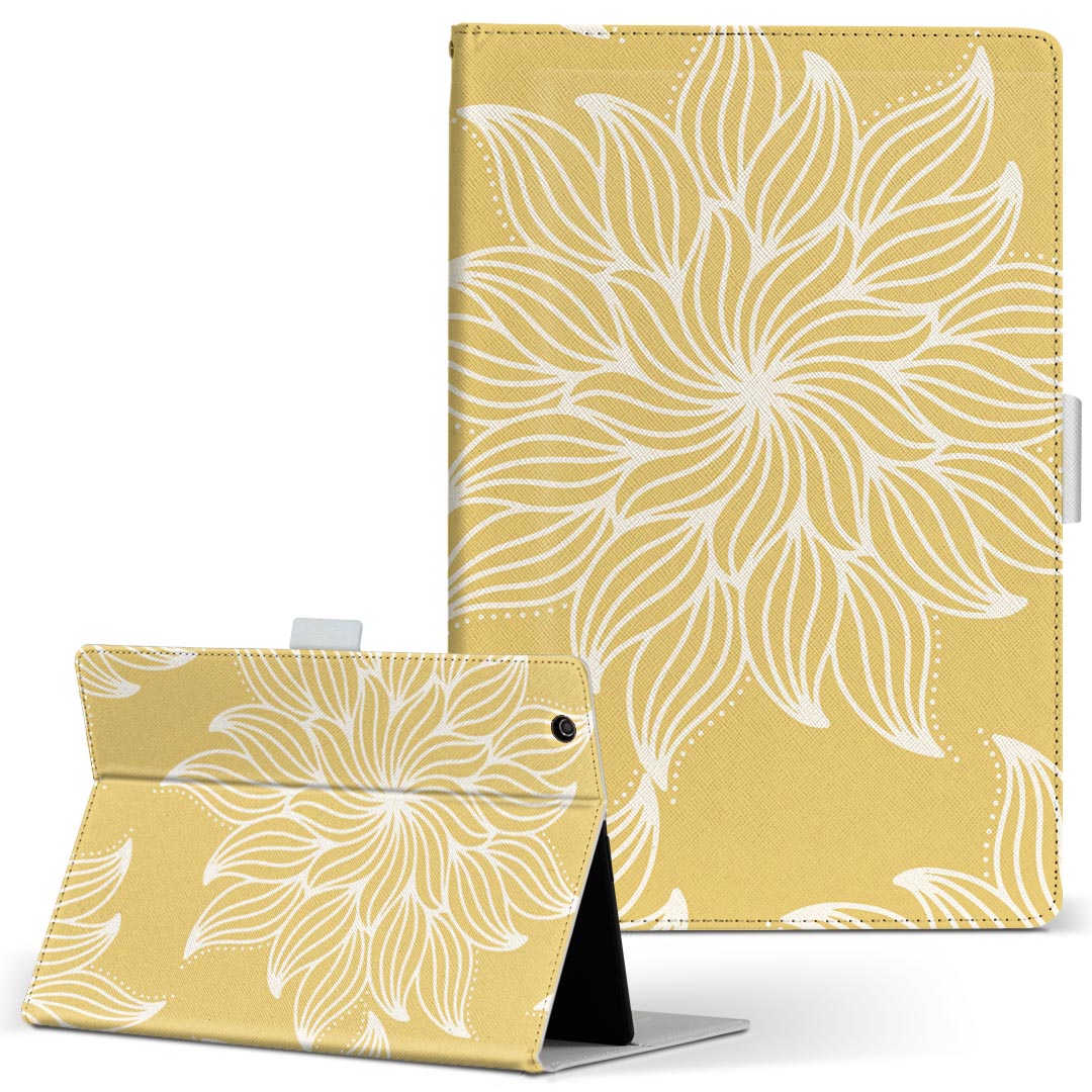 商品特徴・高品質な人工革に継ぎ目のないシームレスな全面デザイン。・業務用の特殊印刷機を使用した高精細プリント。さらにUV加工を施しダメージに強い仕上がり。・動画などの視聴に便利なスタンド機能。・内側に便利なカードスロット＆ロングポケット。・...