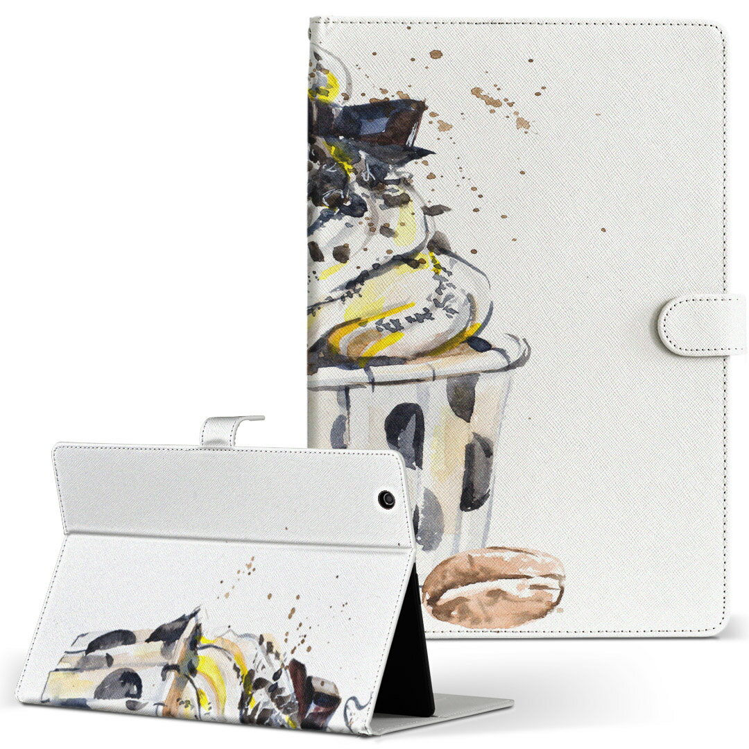 商品特徴・高品質な人工革に継ぎ目のないシームレスな全面デザイン。・業務用の特殊印刷機を使用した高精細プリント。さらにUV加工を施しダメージに強い仕上がり。・動画などの視聴に便利なスタンド機能。・内側に便利なカードスロット＆ロングポケット。・...