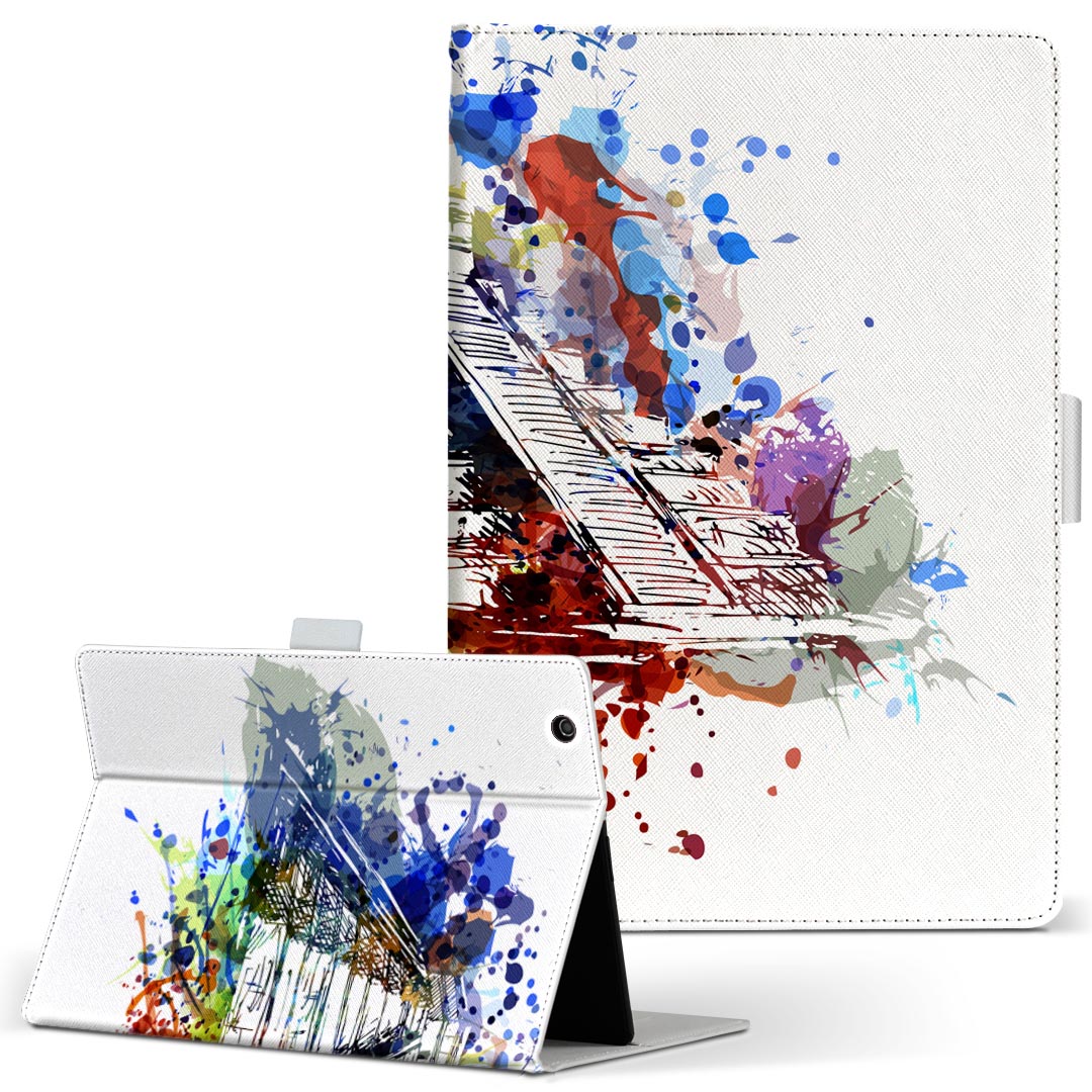 商品特徴・高品質な人工革に継ぎ目のないシームレスな全面デザイン。・業務用の特殊印刷機を使用した高精細プリント。さらにUV加工を施しダメージに強い仕上がり。・動画などの視聴に便利なスタンド機能。・内側に便利なカードスロット＆ロングポケット。・...