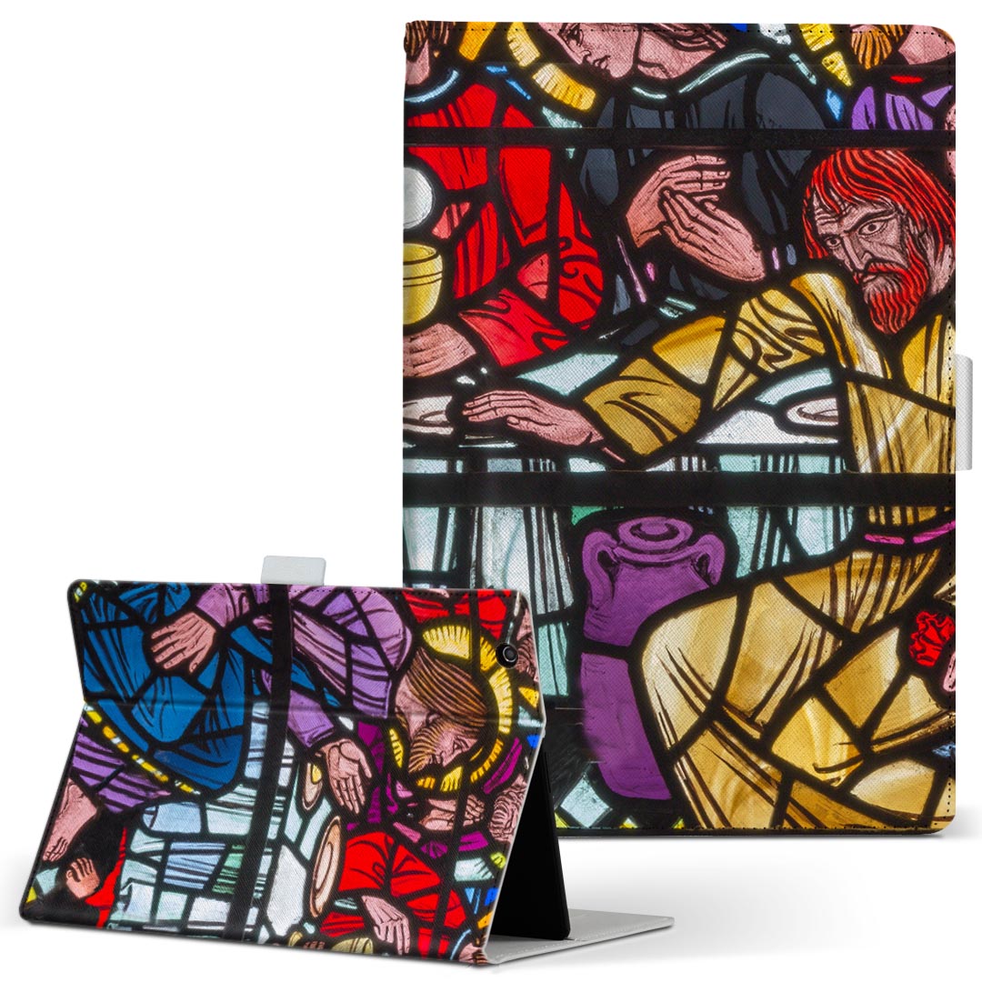 商品特徴・高品質な人工革に継ぎ目のないシームレスな全面デザイン。・業務用の特殊印刷機を使用した高精細プリント。さらにUV加工を施しダメージに強い仕上がり。・動画などの視聴に便利なスタンド機能。・内側に便利なカードスロット＆ロングポケット。・...