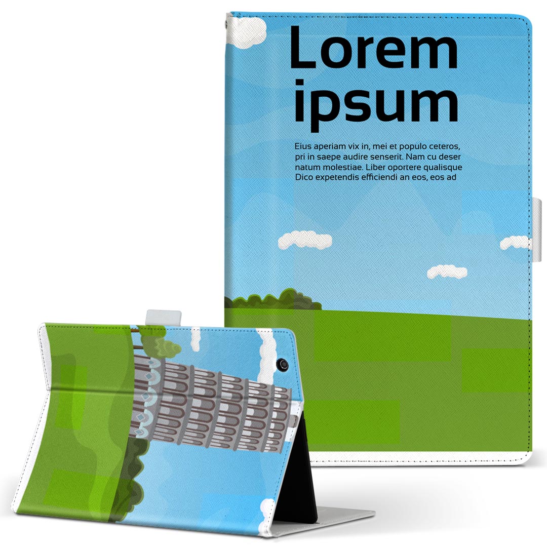 商品特徴・高品質な人工革に継ぎ目のないシームレスな全面デザイン。・業務用の特殊印刷機を使用した高精細プリント。さらにUV加工を施しダメージに強い仕上がり。・動画などの視聴に便利なスタンド機能。・内側に便利なカードスロット＆ロングポケット。・...