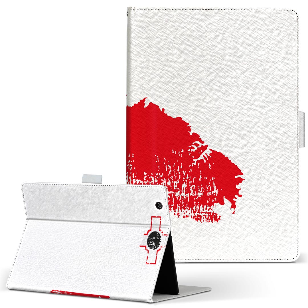 商品特徴・高品質な人工革に継ぎ目のないシームレスな全面デザイン。・業務用の特殊印刷機を使用した高精細プリント。さらにUV加工を施しダメージに強い仕上がり。・動画などの視聴に便利なスタンド機能。・内側に便利なカードスロット＆ロングポケット。・...