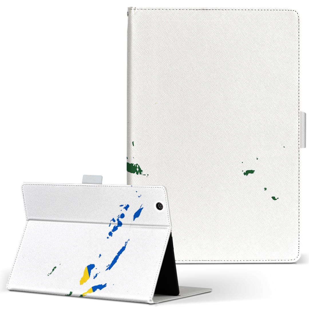 商品特徴・高品質な人工革に継ぎ目のないシームレスな全面デザイン。・業務用の特殊印刷機を使用した高精細プリント。さらにUV加工を施しダメージに強い仕上がり。・動画などの視聴に便利なスタンド機能。・内側に便利なカードスロット＆ロングポケット。・...