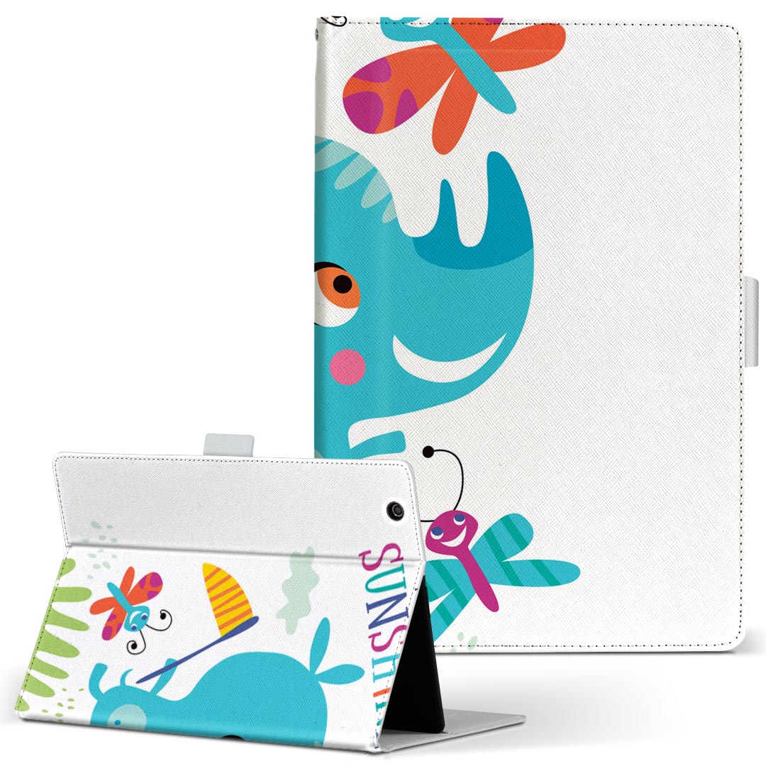 商品特徴・高品質な人工革に継ぎ目のないシームレスな全面デザイン。・業務用の特殊印刷機を使用した高精細プリント。さらにUV加工を施しダメージに強い仕上がり。・動画などの視聴に便利なスタンド機能。・内側に便利なカードスロット＆ロングポケット。・...