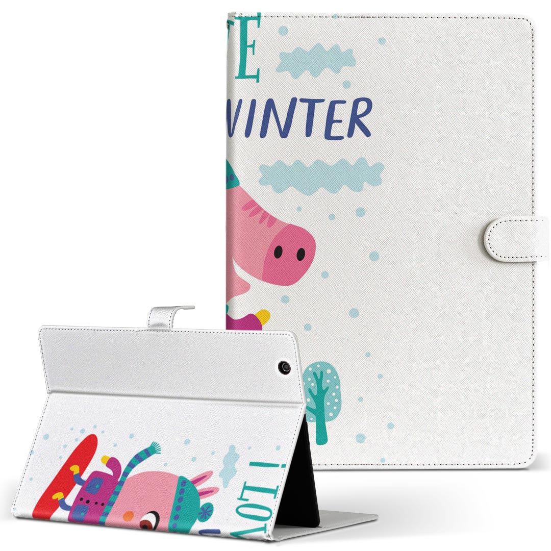 商品特徴・高品質な人工革に継ぎ目のないシームレスな全面デザイン。・業務用の特殊印刷機を使用した高精細プリント。さらにUV加工を施しダメージに強い仕上がり。・動画などの視聴に便利なスタンド機能。・内側に便利なカードスロット＆ロングポケット。・...