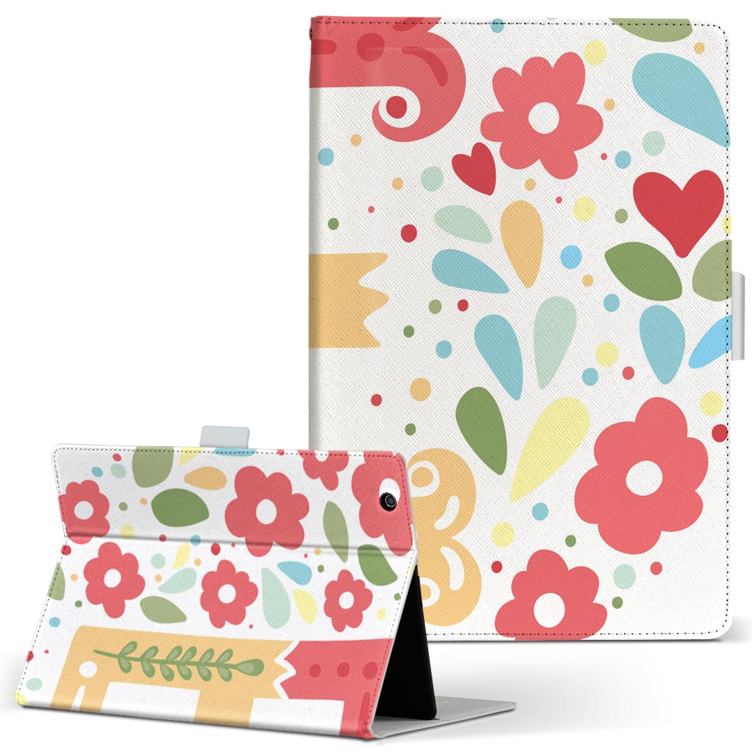 商品特徴・高品質な人工革に継ぎ目のないシームレスな全面デザイン。・業務用の特殊印刷機を使用した高精細プリント。さらにUV加工を施しダメージに強い仕上がり。・動画などの視聴に便利なスタンド機能。・内側に便利なカードスロット＆ロングポケット。・...