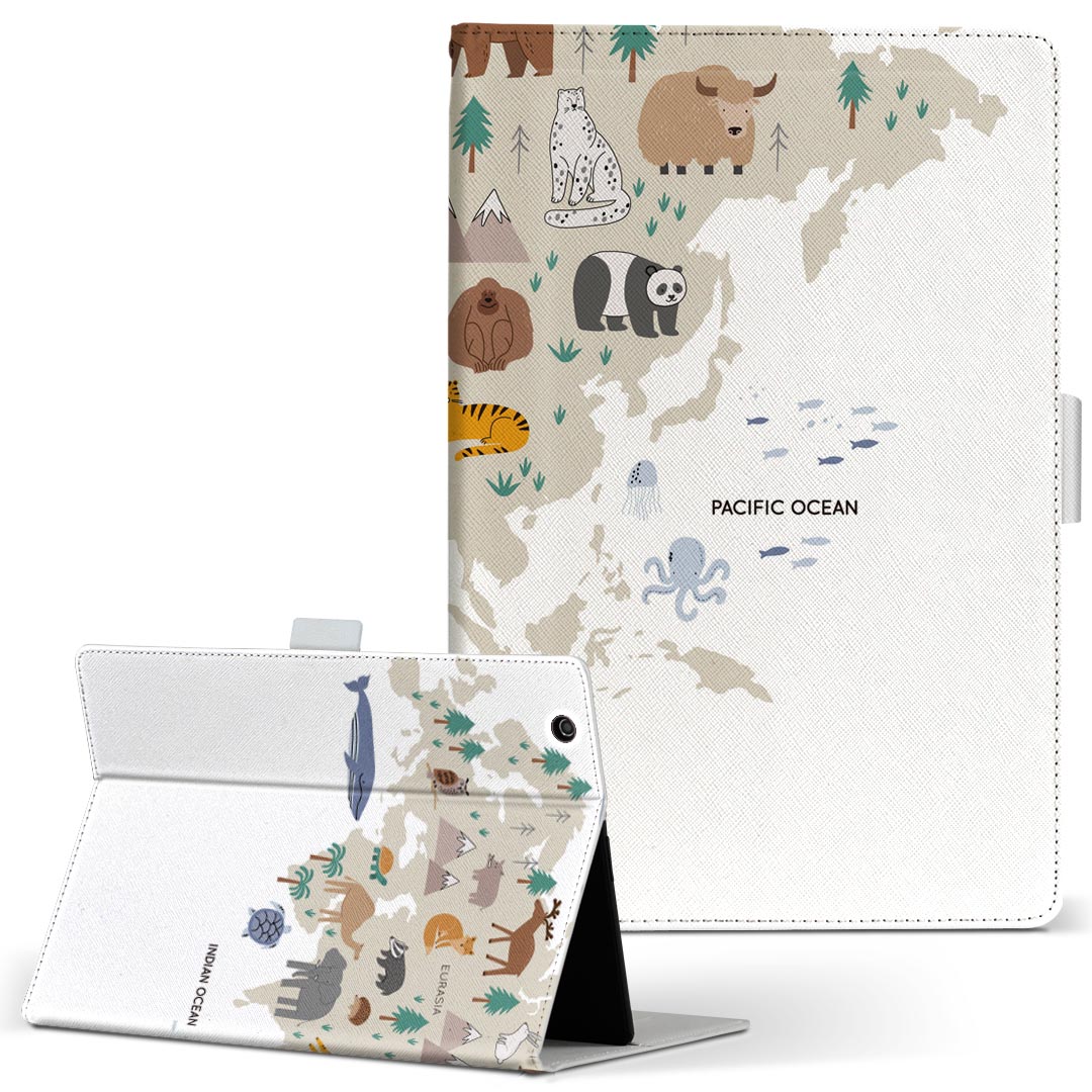 商品特徴・高品質な人工革に継ぎ目のないシームレスな全面デザイン。・業務用の特殊印刷機を使用した高精細プリント。さらにUV加工を施しダメージに強い仕上がり。・動画などの視聴に便利なスタンド機能。・内側に便利なカードスロット＆ロングポケット。・...