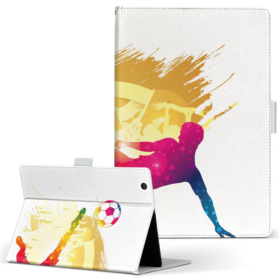 商品特徴・高品質な人工革に継ぎ目のないシームレスな全面デザイン。・業務用の特殊印刷機を使用した高精細プリント。さらにUV加工を施しダメージに強い仕上がり。・動画などの視聴に便利なスタンド機能。・内側に便利なカードスロット＆ロングポケット。・...