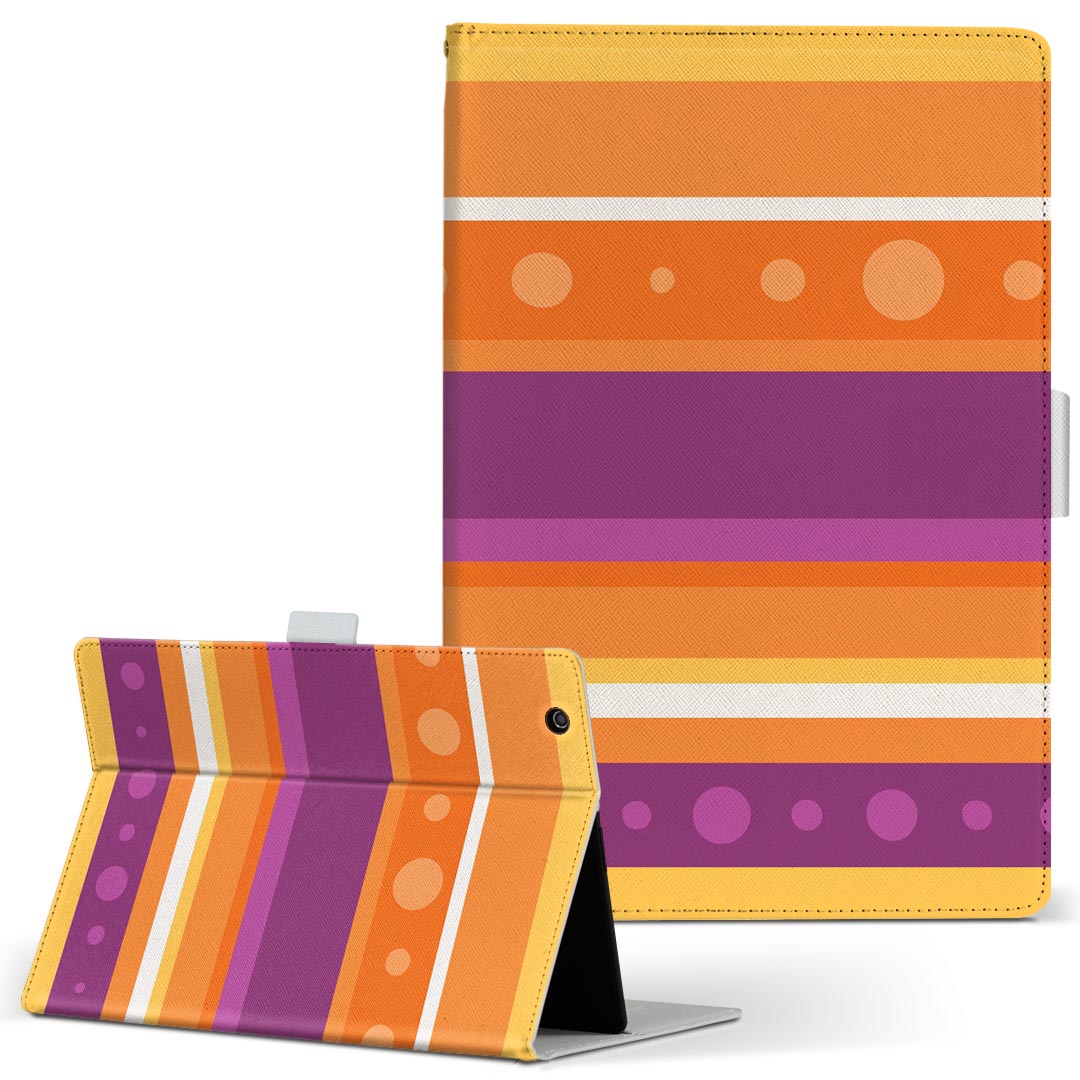 商品特徴・高品質な人工革に継ぎ目のないシームレスな全面デザイン。・業務用の特殊印刷機を使用した高精細プリント。さらにUV加工を施しダメージに強い仕上がり。・動画などの視聴に便利なスタンド機能。・内側に便利なカードスロット＆ロングポケット。・...