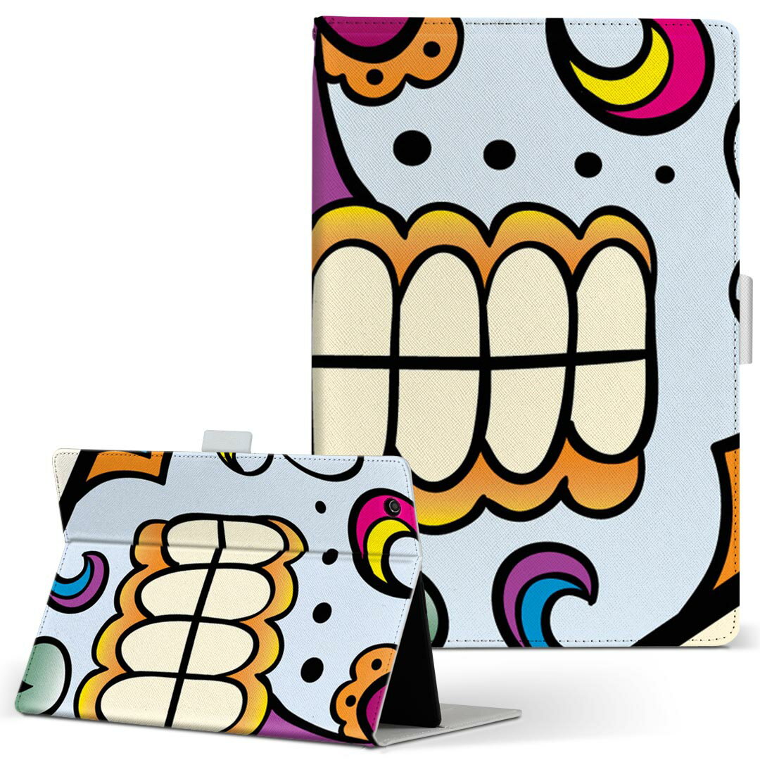 商品特徴・高品質な人工革に継ぎ目のないシームレスな全面デザイン。・業務用の特殊印刷機を使用した高精細プリント。さらにUV加工を施しダメージに強い仕上がり。・動画などの視聴に便利なスタンド機能。・内側に便利なカードスロット＆ロングポケット。・...