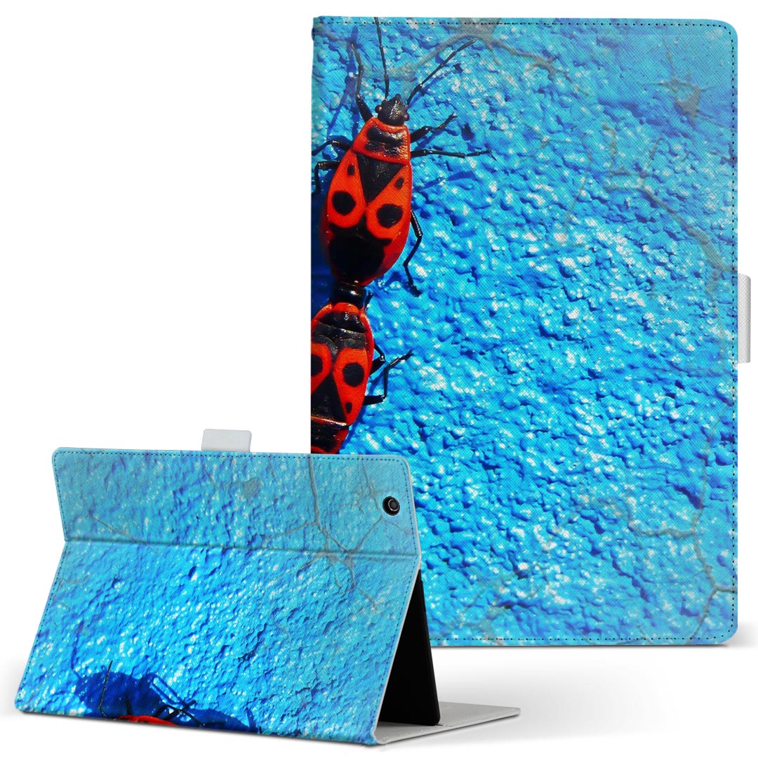 商品特徴・高品質な人工革に継ぎ目のないシームレスな全面デザイン。・業務用の特殊印刷機を使用した高精細プリント。さらにUV加工を施しダメージに強い仕上がり。・動画などの視聴に便利なスタンド機能。・内側に便利なカードスロット＆ロングポケット。・...