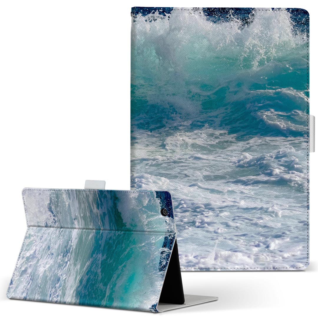 商品特徴・高品質な人工革に継ぎ目のないシームレスな全面デザイン。・業務用の特殊印刷機を使用した高精細プリント。さらにUV加工を施しダメージに強い仕上がり。・動画などの視聴に便利なスタンド機能。・内側に便利なカードスロット＆ロングポケット。・...