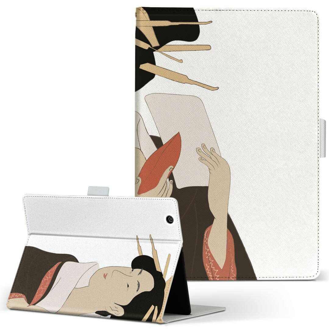 商品特徴・高品質な人工革に継ぎ目のないシームレスな全面デザイン。・業務用の特殊印刷機を使用した高精細プリント。さらにUV加工を施しダメージに強い仕上がり。・動画などの視聴に便利なスタンド機能。・内側に便利なカードスロット＆ロングポケット。・...