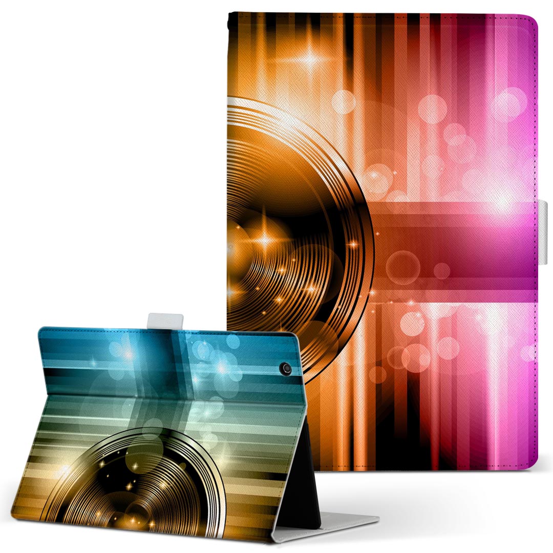 商品特徴・高品質な人工革に継ぎ目のないシームレスな全面デザイン。・業務用の特殊印刷機を使用した高精細プリント。さらにUV加工を施しダメージに強い仕上がり。・動画などの視聴に便利なスタンド機能。・内側に便利なカードスロット＆ロングポケット。・...