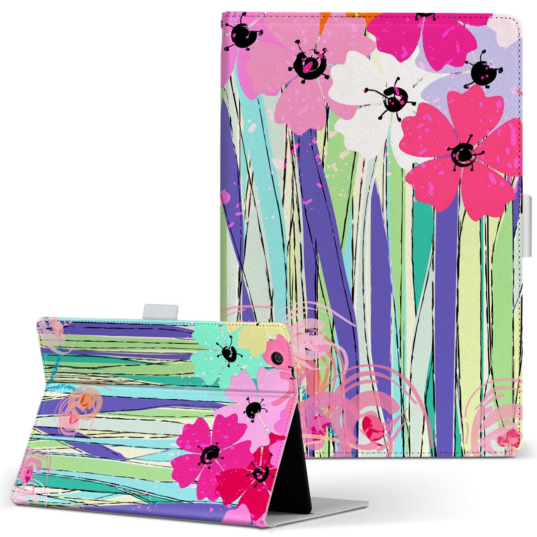 商品特徴・高品質な人工革に継ぎ目のないシームレスな全面デザイン。・業務用の特殊印刷機を使用した高精細プリント。さらにUV加工を施しダメージに強い仕上がり。・動画などの視聴に便利なスタンド機能。・内側に便利なカードスロット＆ロングポケット。・...