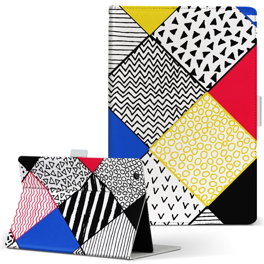 商品特徴・高品質な人工革に継ぎ目のないシームレスな全面デザイン。・業務用の特殊印刷機を使用した高精細プリント。さらにUV加工を施しダメージに強い仕上がり。・動画などの視聴に便利なスタンド機能。・内側に便利なカードスロット＆ロングポケット。・...