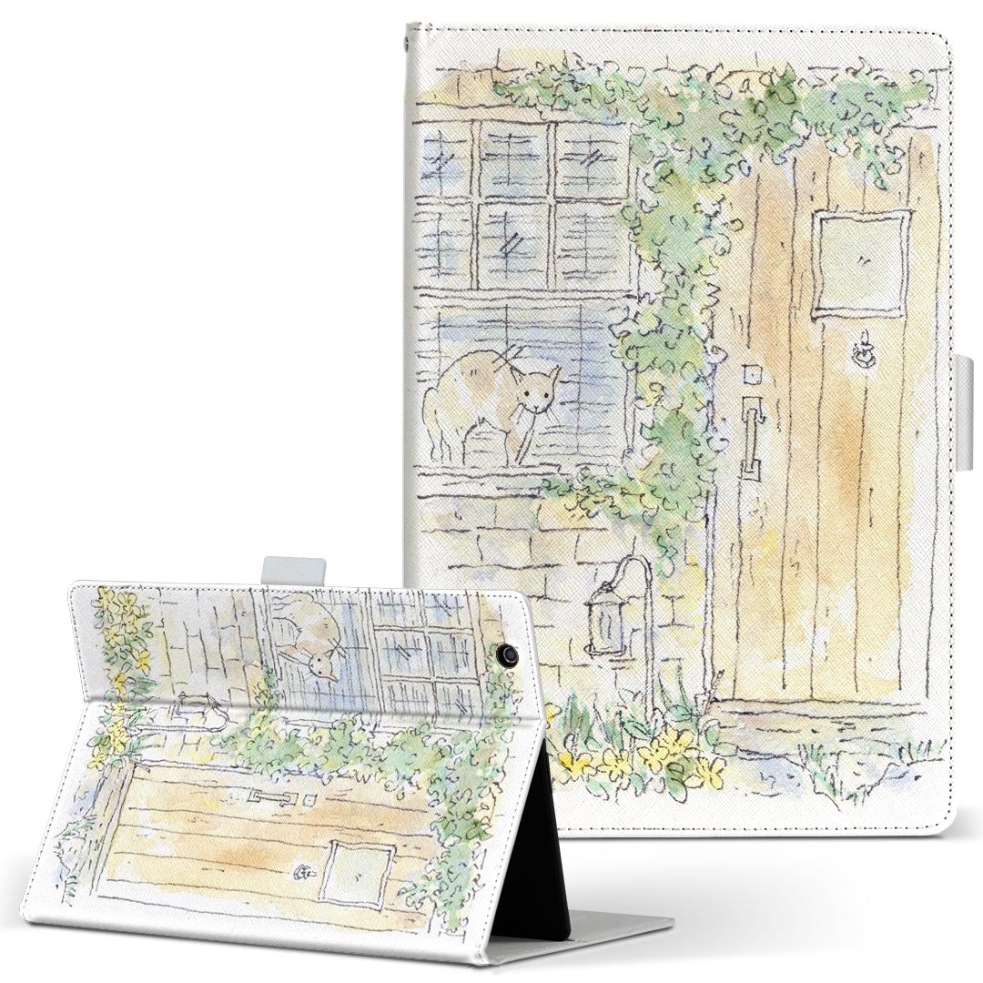 商品特徴・高品質な人工革に継ぎ目のないシームレスな全面デザイン。・業務用の特殊印刷機を使用した高精細プリント。さらにUV加工を施しダメージに強い仕上がり。・動画などの視聴に便利なスタンド機能。・内側に便利なカードスロット＆ロングポケット。・...