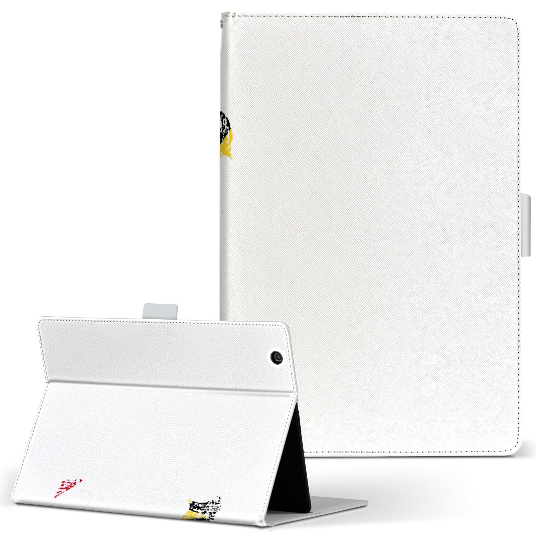 商品特徴・高品質な人工革に継ぎ目のないシームレスな全面デザイン。・業務用の特殊印刷機を使用した高精細プリント。さらにUV加工を施しダメージに強い仕上がり。・動画などの視聴に便利なスタンド機能。・内側に便利なカードスロット＆ロングポケット。・...