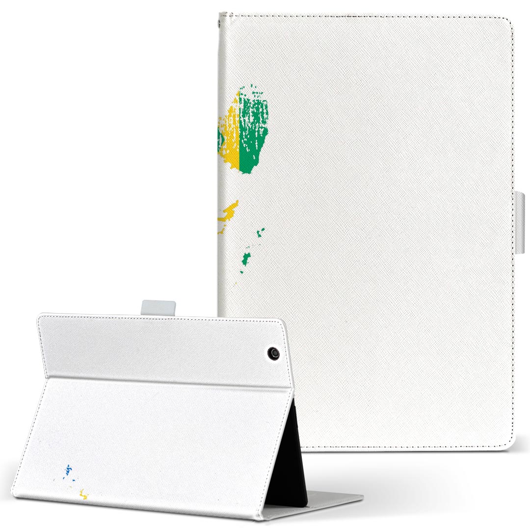 商品特徴・高品質な人工革に継ぎ目のないシームレスな全面デザイン。・業務用の特殊印刷機を使用した高精細プリント。さらにUV加工を施しダメージに強い仕上がり。・動画などの視聴に便利なスタンド機能。・内側に便利なカードスロット＆ロングポケット。・...