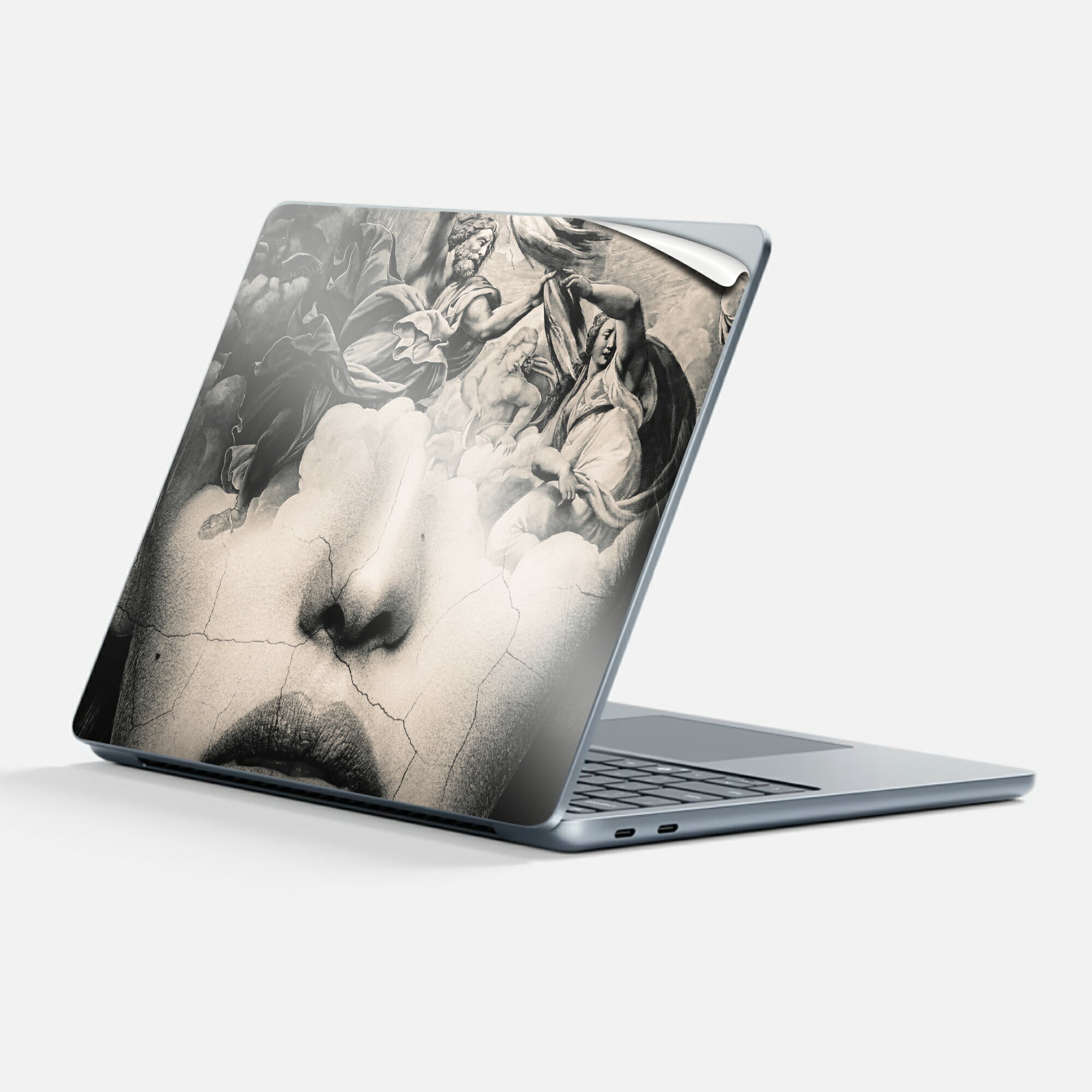 商品特徴・貼るだけでかんたん着せ替え、Surfac Laptop(第7世代) 13インチ 共通対応デザインスキンシール・高精細プリントで写真と遜色のない仕上がり！半光沢シートでしっとりツヤのある表現力・ちょっとしたすり傷からSurface本...