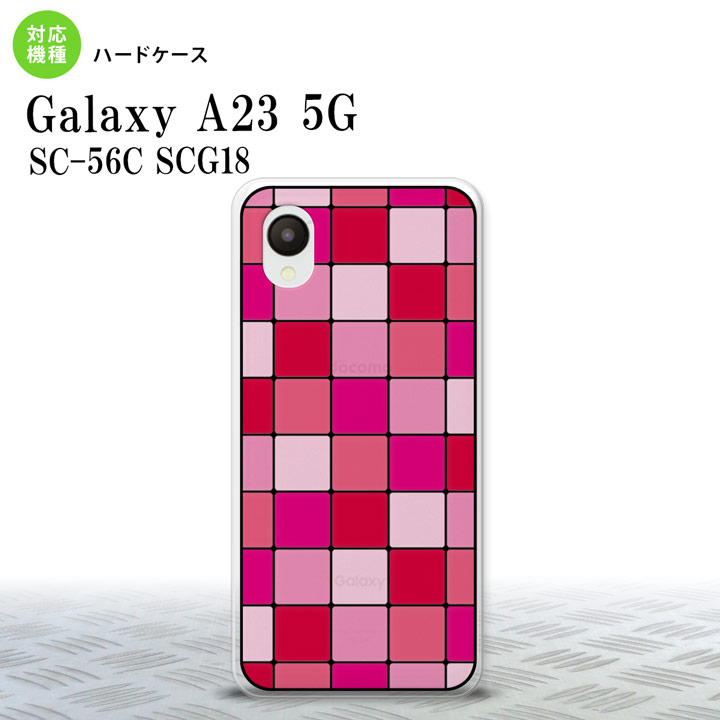 配達方法 &nbsp;メール便宅配便 代金引換×○ 日時指定×○ お届け方法ポスト投函手渡し 商品保証×○ GalaxyA23 Galaxy A23 背面ケース カバー ステンドグラス風 おしゃれ スクエア ピンク ステンドグラス風商品コー...