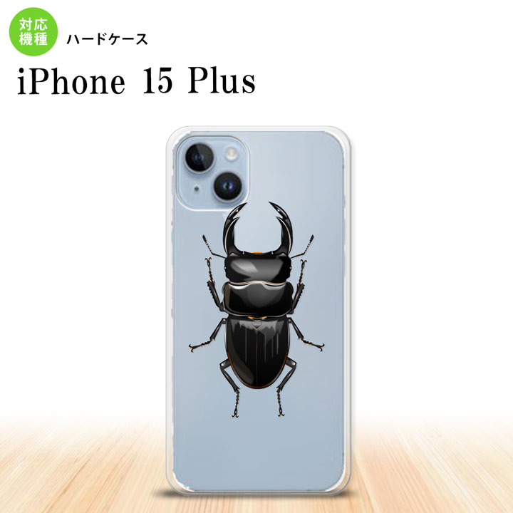 配達方法 &nbsp;メール便宅配便 代金引換×○ 日時指定×○ お届け方法ポスト投函手渡し 商品保証×○ iPhone15 plus iPhone15 plus スマホケース 背面ケース ハードケース クワガタ A商品コード：nk-i15...