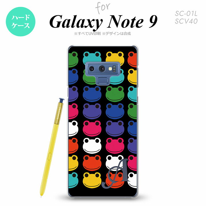 配達方法 &nbsp;メール便宅配便 代金引換×○ 日時指定×○ お届け方法ポスト投函手渡し 商品保証×○ Galaxy Note 9 ギャラクシー ノート9 SC-01L SCV40 スマホケース カバー ハードケース カエル・かえる （...
