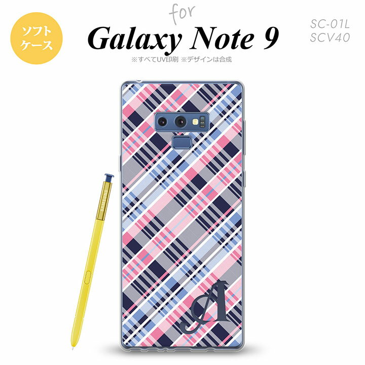 配達方法 &nbsp;メール便宅配便 代金引換×○ 日時指定×○ お届け方法ポスト投函手渡し 商品保証×○ Galaxy Note 9 ギャラクシー ノート9 SC-01L SCV40 スマホケース カバー ソフトケース チェックA ピンク...
