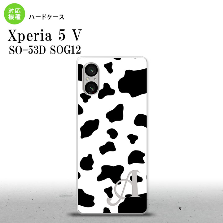 配達方法 &nbsp;メール便宅配便 代金引換×○ 日時指定×○ お届け方法ポスト投函手渡し 商品保証×○ Xperia 5V Xperia 5V スマホケース 背面ケース ハードケース ダルメシアン 牛 白 +アルファベット商品コード：n...