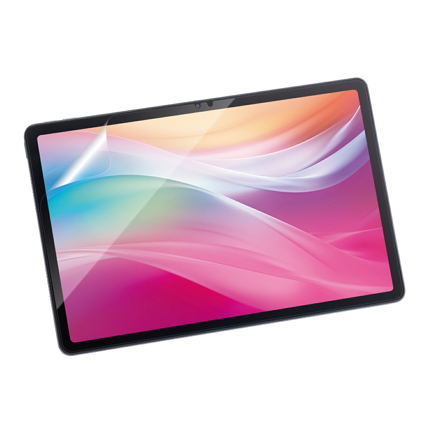 ［特徴］■画面を傷や汚れから守る、超透明タイプの画面保護フィルムです。 ■つやのある超透明加工により、画像の輪郭がくっきり見えます。 ■時間の経過とともに気泡が目立たなくなる、特殊吸着層を採用したエアーレス加工を施しています。 ■小さな気泡...