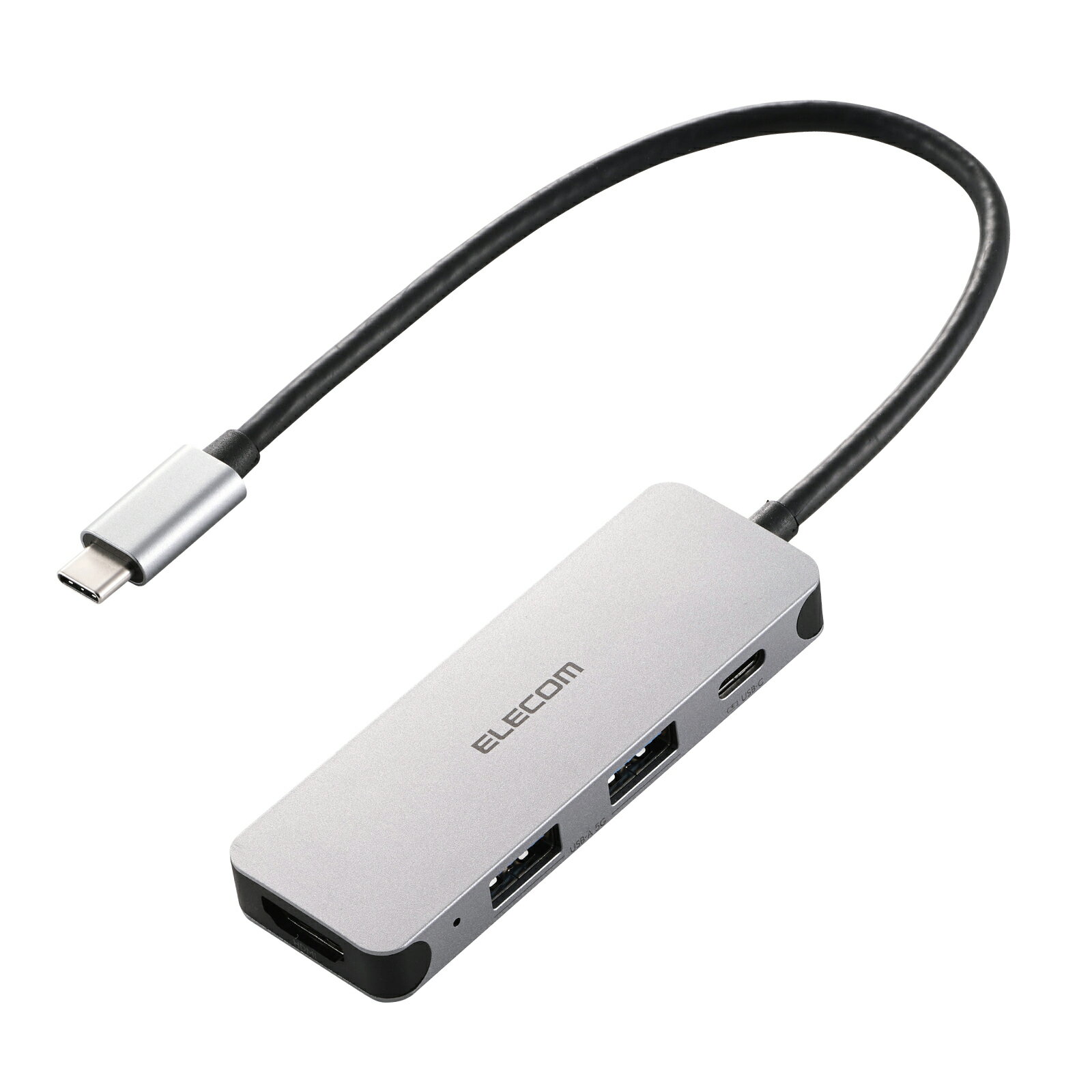 ■概要■USB Type-C(TM)プラグでパソコンに接続し、スリムながら高精細な映像出力・大容量データの高速転送・USB Power Delivery対応充電と必要な機能を備えた、4ポート搭載のドッキングステーションです。 ■USB 5G...