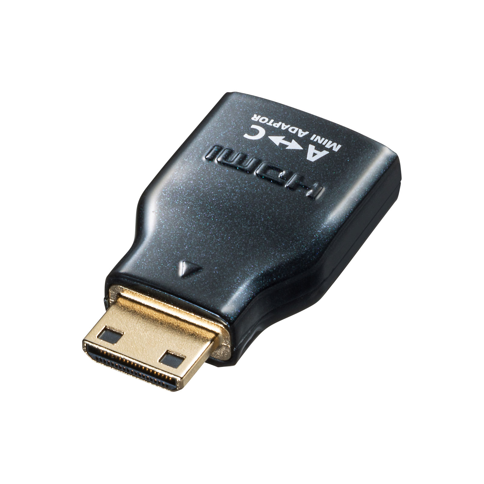 【商品説明】●HDMIケーブルをデジカメなどのミニHDMI（HDMIタイプC）端子に変換するアダプタです。●専用のミニHDMIケーブルがなくても、お手持ちの標準HDMIケーブルと本製品でデジカメ・タブレットなどとテレビを接続できます。●外出...