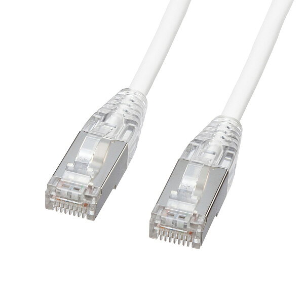 ■特徴●ケーブルが柔らかく、絡みにくい「やわらかLANケーブル」です。●伝送速度10Gbps、伝送帯域600MHzを実現した、10ギガビット対応LANケーブルです。●ツイストペアをシールド、更に4ペアをシールドした、二重シールド構造で、エイ...