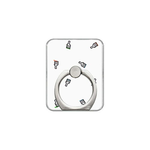 【商品説明】落下防止に！スタンドに！便利なスマホリング！スマホやタブレットPCに使えるバンカーリングです！指1本で保持でき、スマホなどの落下を防止します。※シリコンケースや接着面に凹凸がある製品やカバーにはご使用になれない場合があります。※...