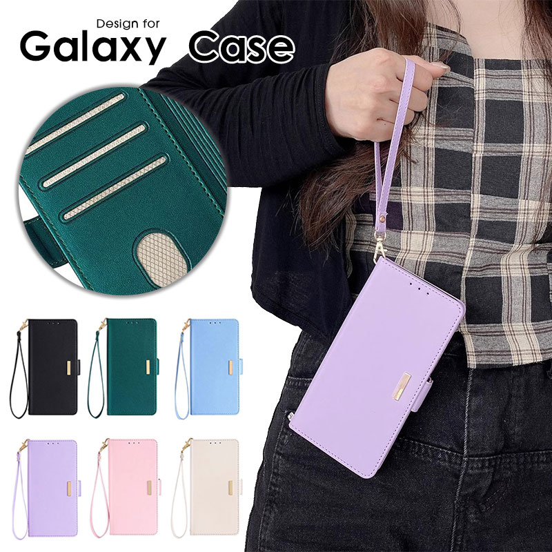 商品名スマホケース Galaxy a54 5G ケース 財布型 Galaxy S25ケース ギャラクシー S24 Ultraケース ハンドストラップ galaxy S24 ケース 手帳型 Galaxy S23 FE ケース スマホストラップ...