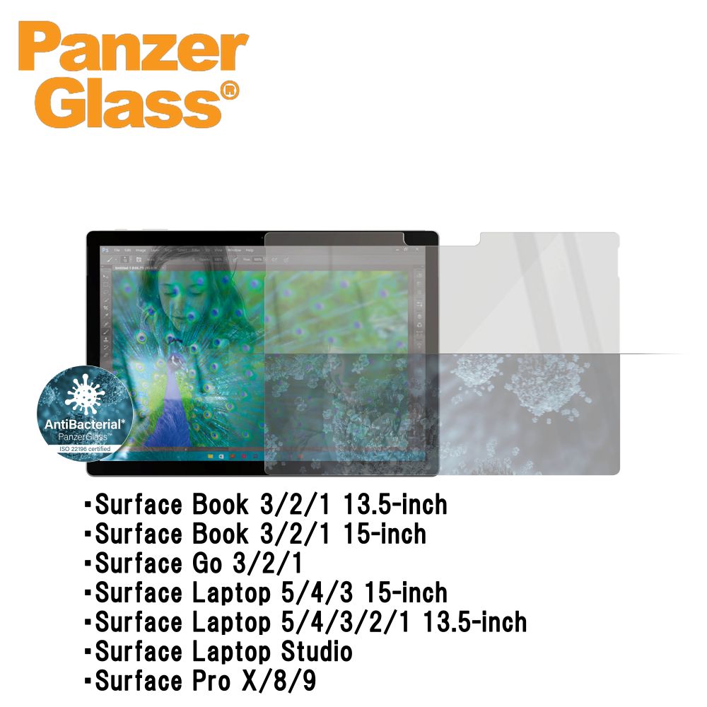 PanzerGlass - Screen Protector for Surface各端末 サーフェスシリーズ Microsoft Surface 各端末保護する究極のスクリーンプロテクター。 PanzerGlassのSurface Boo...