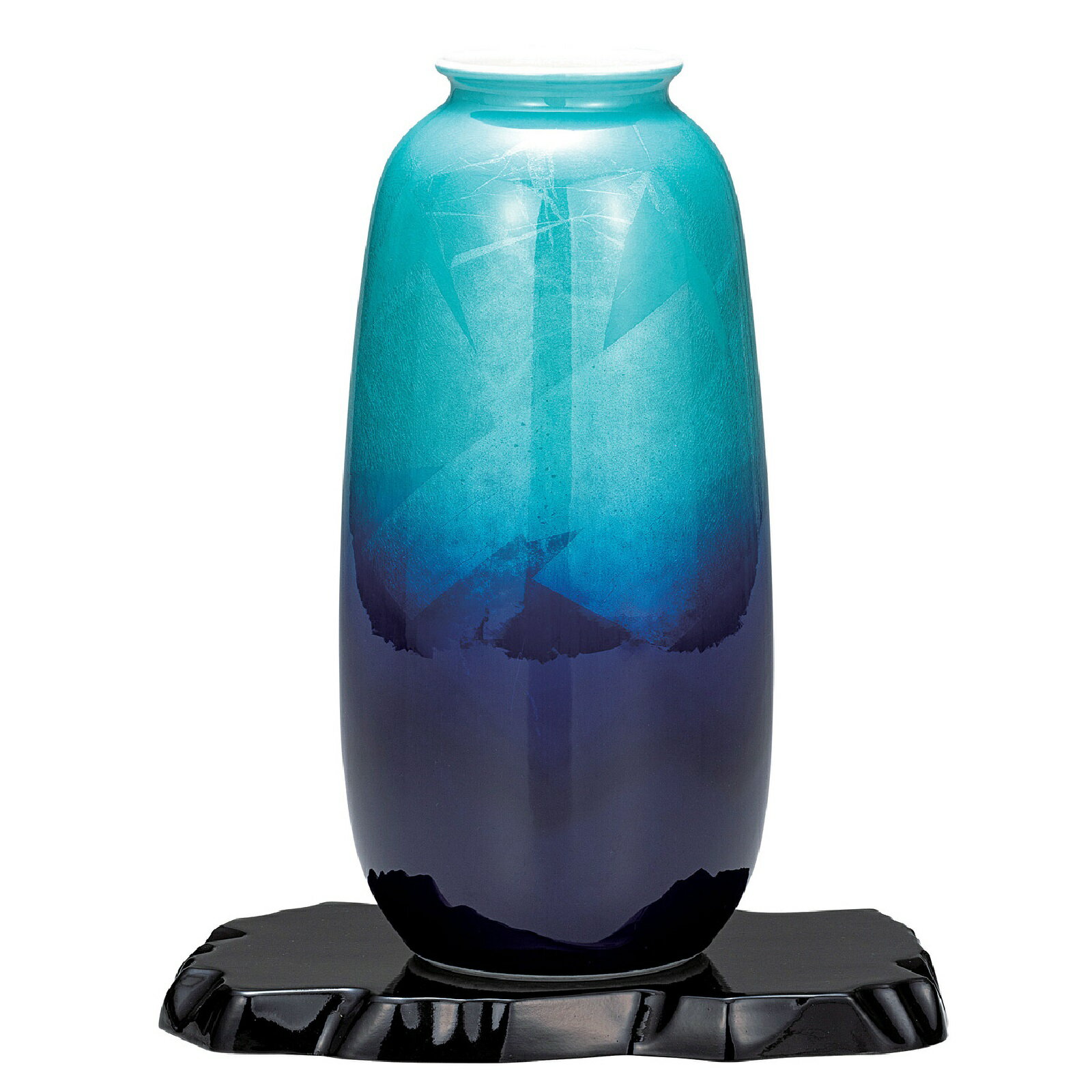 サイズ：径12 高25 (cm) ■素材：磁器 ■生産地：日本（九谷焼） 九谷焼の花瓶は、花瓶自体が華やか物も多く、シンプルな花を一輪挿すだけでも十分に映えます。 和室だけでなく洋室やモダンなインテリアにも調和し、部屋を華やかに演出してくれ...