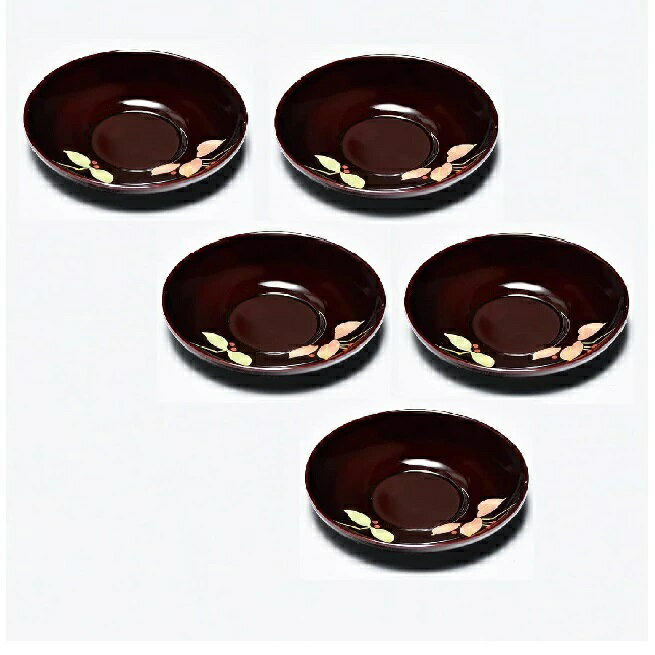 サイズ: φ12.0×2.0cm 材質:木粉と樹脂の成形品 塗装:カシュー塗装 原産国:日本 会津漆器の特徴 会津漆器は会津地方に伝わる伝統技術です。 会津藩政時代には技術革新に熱心に取り組み、中国やオランダなどへも輸出されるほど素晴らしい...