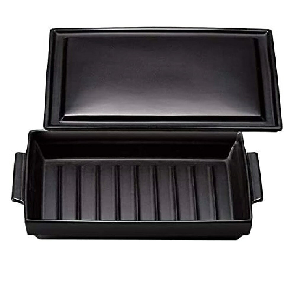 サイズ：約26.5×17.5×4.5cm・内寸約26.5×17.5×3.5cm ■生産地：日本 ■素材：耐熱陶器 萬古焼（ばんこやき）は、三重県四日市市や菰野町を中心に生産されている伝統工芸品です。 耐熱性に非常に優れており、国内シェアの約...
