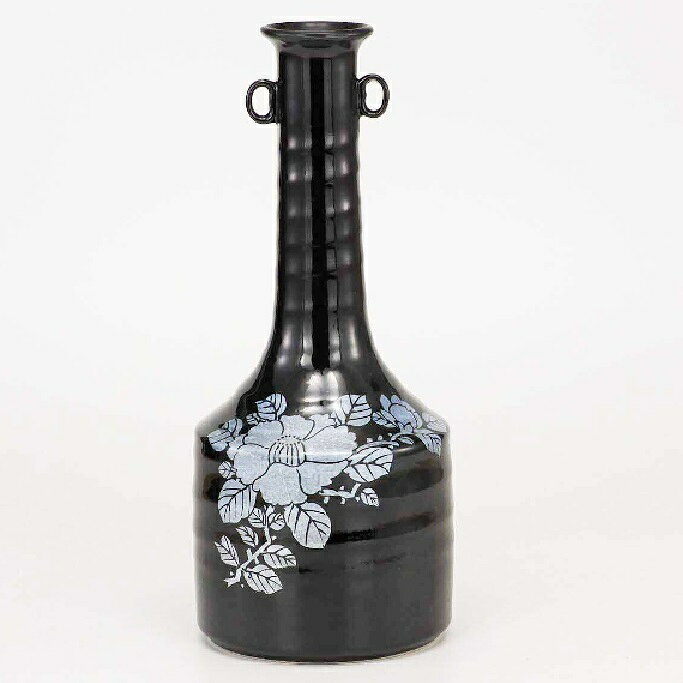 サイズ：径10.0×高さ23.0cm ■素材：磁器 ■生産地：日本（九谷焼） 九谷焼の花瓶は、花瓶自体が華やか物も多く、シンプルな花を一輪挿すだけでも十分に映えます。 和室だけでなく洋室やモダンなインテリアにも調和し、部屋を華やかに演出して...