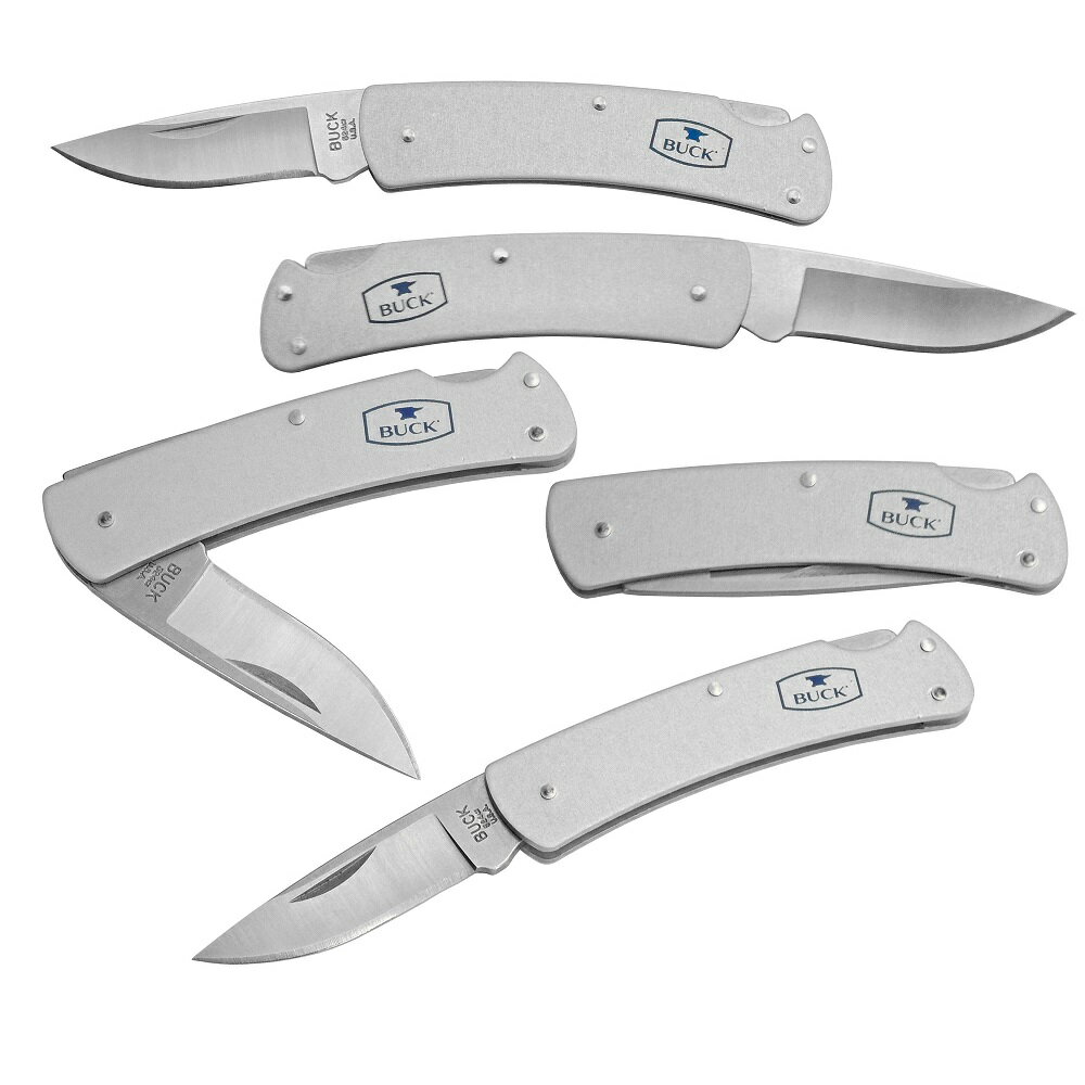 バックナイフ BUCK 20世紀の半ば、カンザス州の若き鍛冶屋、ホイット・H・バックは、より切れ味が鋭く、刃持ちのいい農耕用のクワをつくるため、様々な鋼材とその熱処理法の研究を始めた。 蹄鉄に使用されていたハイ・カーボン・スチールをより強化...