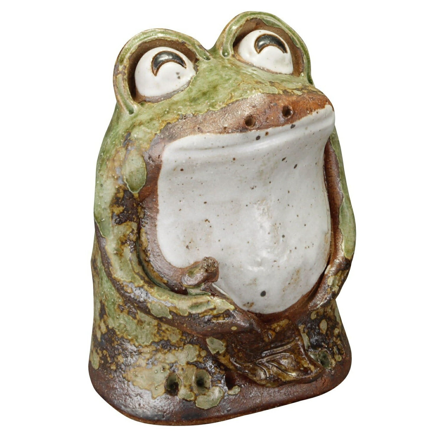 サイズ（cm）：幅12.5cm×高さ17.0cm 材質：陶器 生産国　日本：滋賀県甲賀市信楽町（信楽焼産地） 工芸品のためサイズは多少前後する場合がございます。 色・柄は陶器、焼き物の為、一品一品、画像と異なります 信楽焼とは… 滋賀県甲賀...