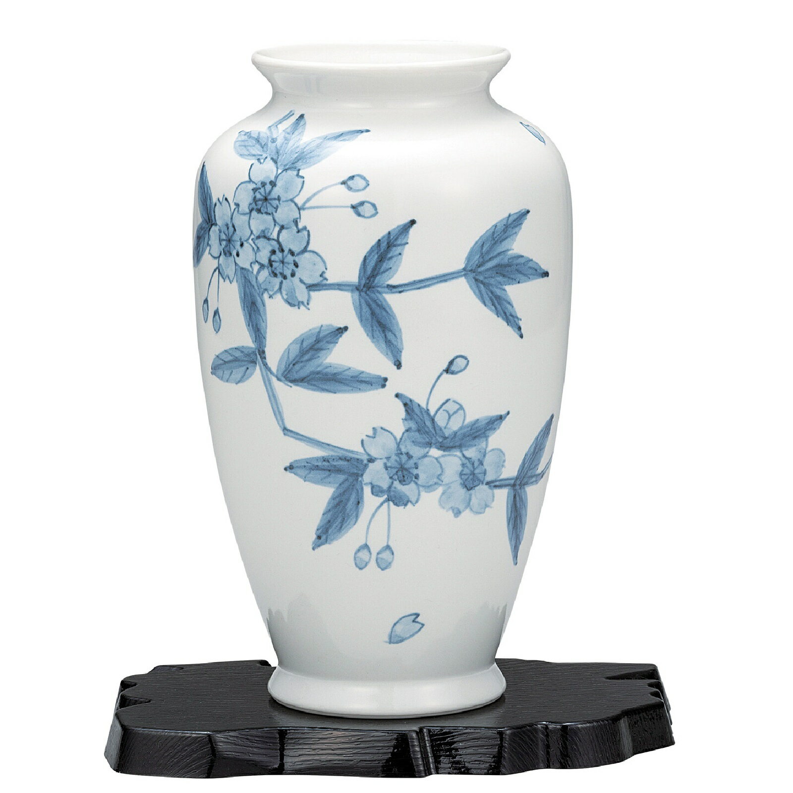 サイズ：径15 高24.5 (cm) ■素材：磁器 ■生産地：日本（九谷焼） 九谷焼の花瓶は、花瓶自体が華やか物も多く、シンプルな花を一輪挿すだけでも十分に映えます。 和室だけでなく洋室やモダンなインテリアにも調和し、部屋を華やかに演出して...