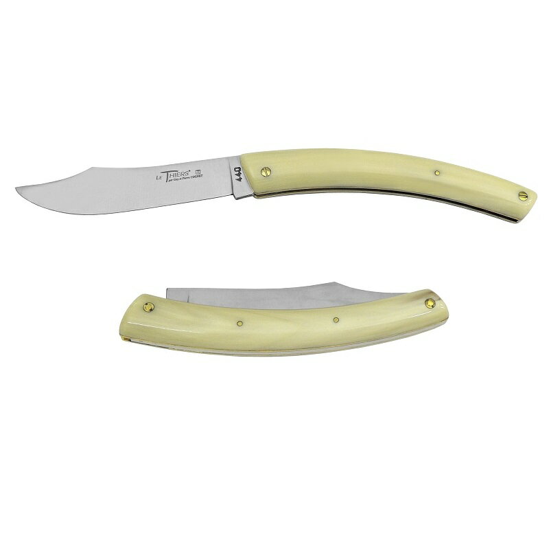 M.C.Cはフランスの刀都ティエールで1835年に創業した古いメーカーの一つです。 ほぼすべての作業を昔ながらの手作業でこなす数少ないメーカーです。 伝統のフォルムとハンドルの素材に徹底的にこだわる姿勢がナイフの特徴となっています。 ハンド...