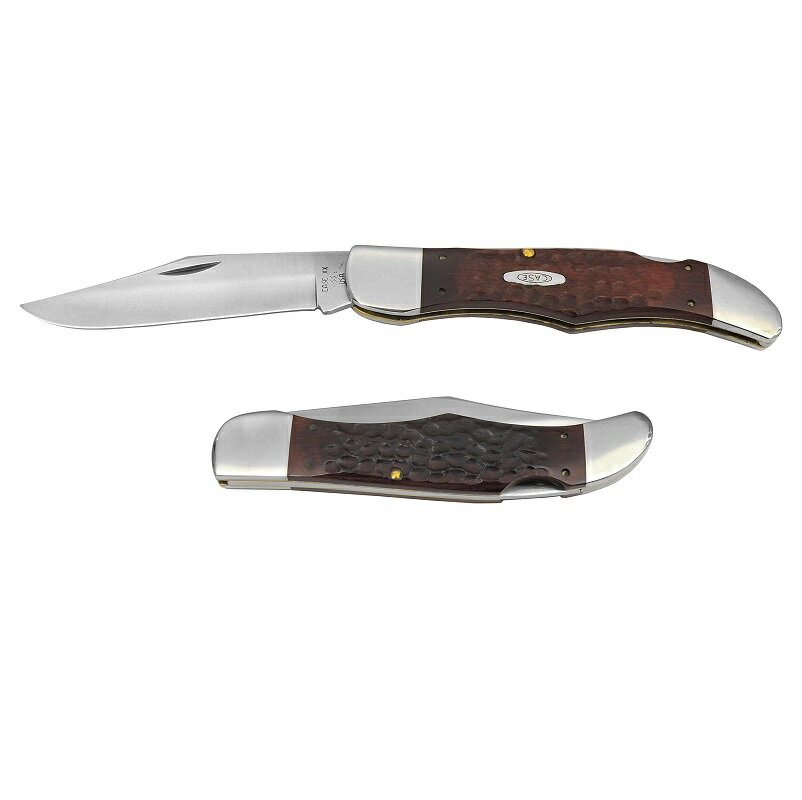 CASE (U.S.A) XXのトレードマークで知られるケース社は比較的歴史の浅いアメリカにあって1891年創業で、100年を超える歴史を持つ老舗のナイフメーカーです。 ナイフブレードには製作年数を示す刻印が打たれています。 全長：13.5...