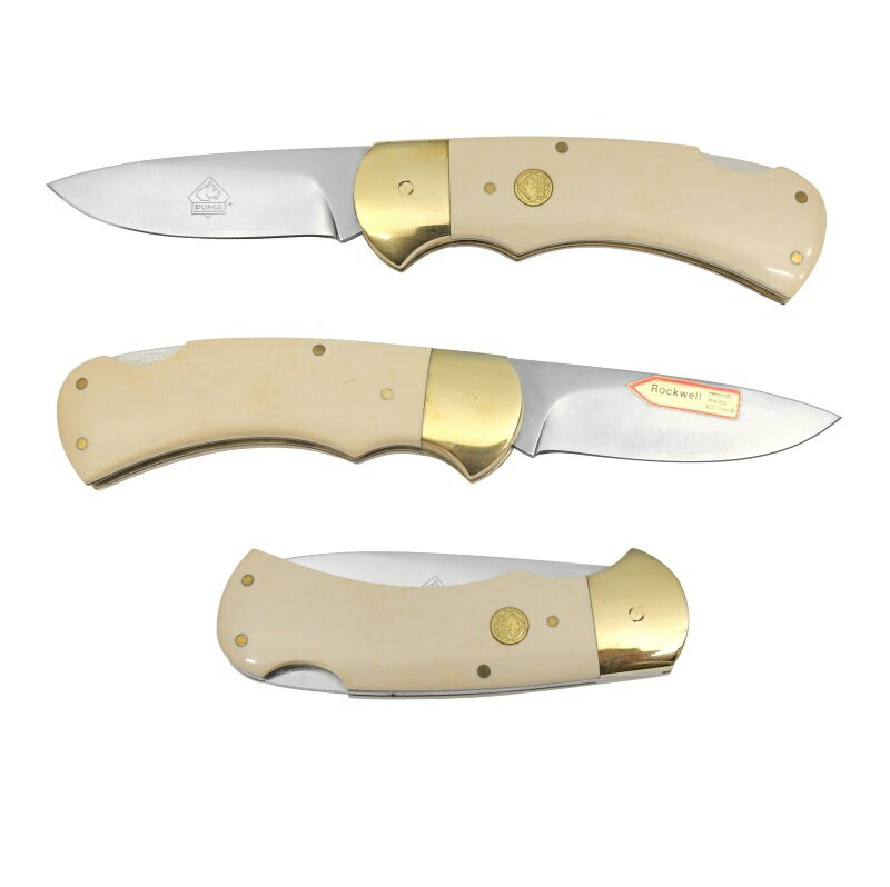 プーマ社は1769年、ゾリンゲンに創業している長い歴史と伝統の中で改新し続け、ナイフ業界のメルセデス・ベンツと呼ばれ、高級アウトドア・スポーツナイフの専門メーカーとして成功をおさめています。 ハンドル：10.5cm アイボリーマイカルタ 刃...